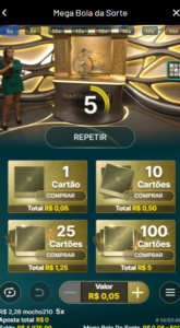 Jogue Mega Bola da Sorte | Bingo | KTO Cassino